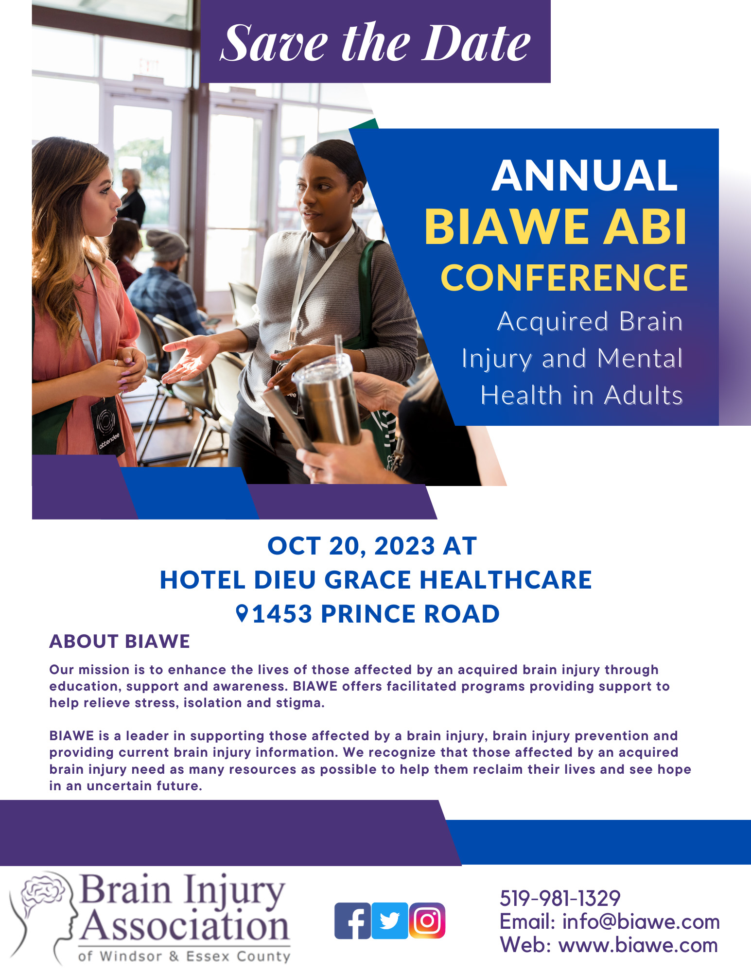 BIAWE – Brain Injury Association of Windsor Essex County